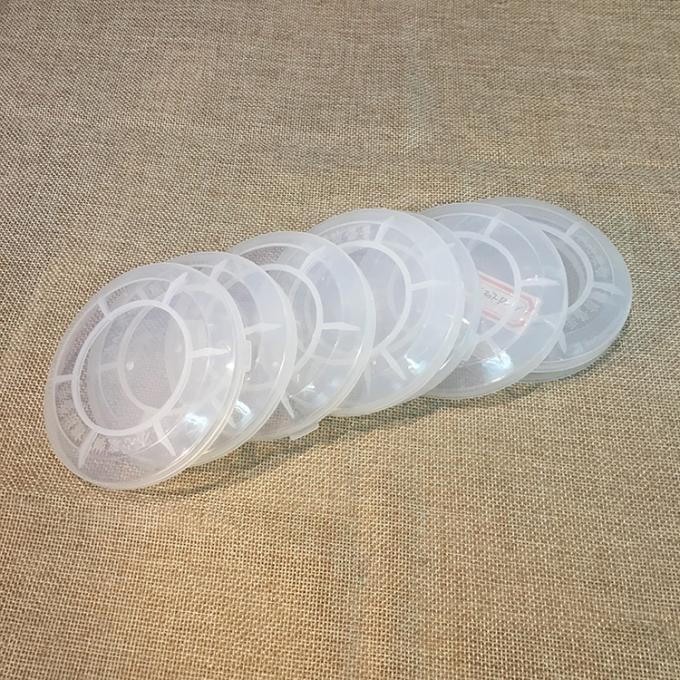 실크 스크린 인쇄 로고를 가진 플라스틱 양철 깡통 덮개pe 뚜껑